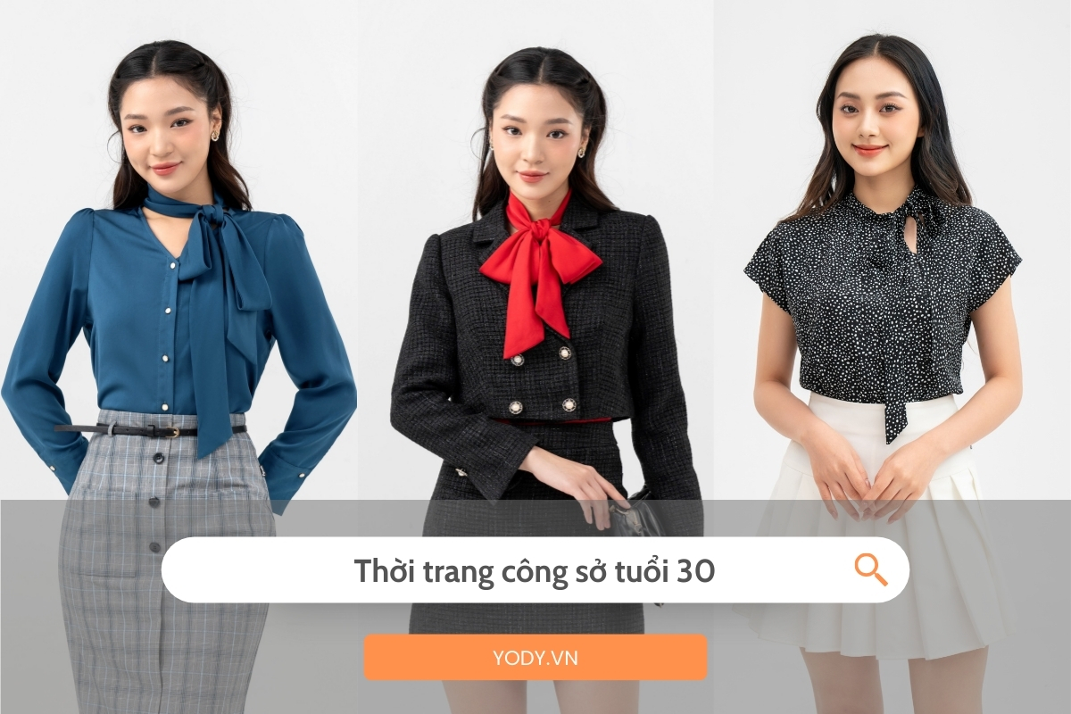 Bí quyết nâng tầm sắc vóc với thời trang công sở tuổi 30 cuốn hút | Yody